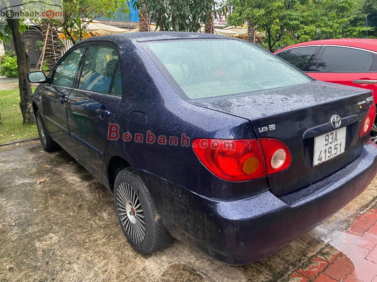 Bán xe ô tô Toyota Corolla altis 1.8G MT 2001 giá 110 Triệu | 6591988